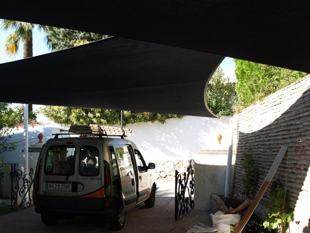 Shade Sail Gallery - Car Sails - The Shade Sail Company
